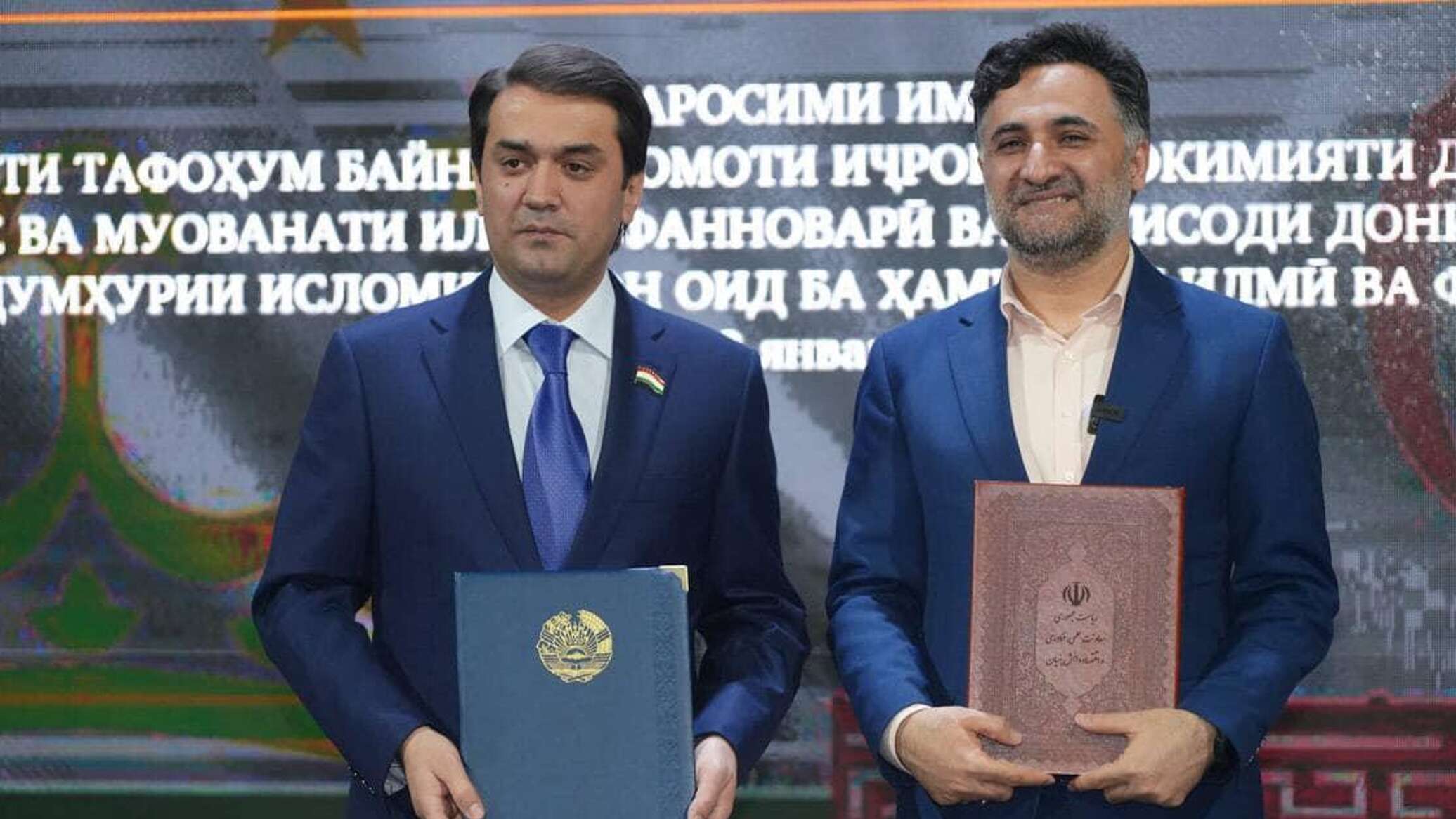Визит Рустама Эмомали в Иран подробности